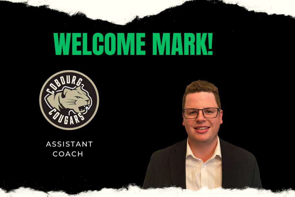 Mark MacAulay joins the Cougars as new Assistant Coach | Cobourg Cougars